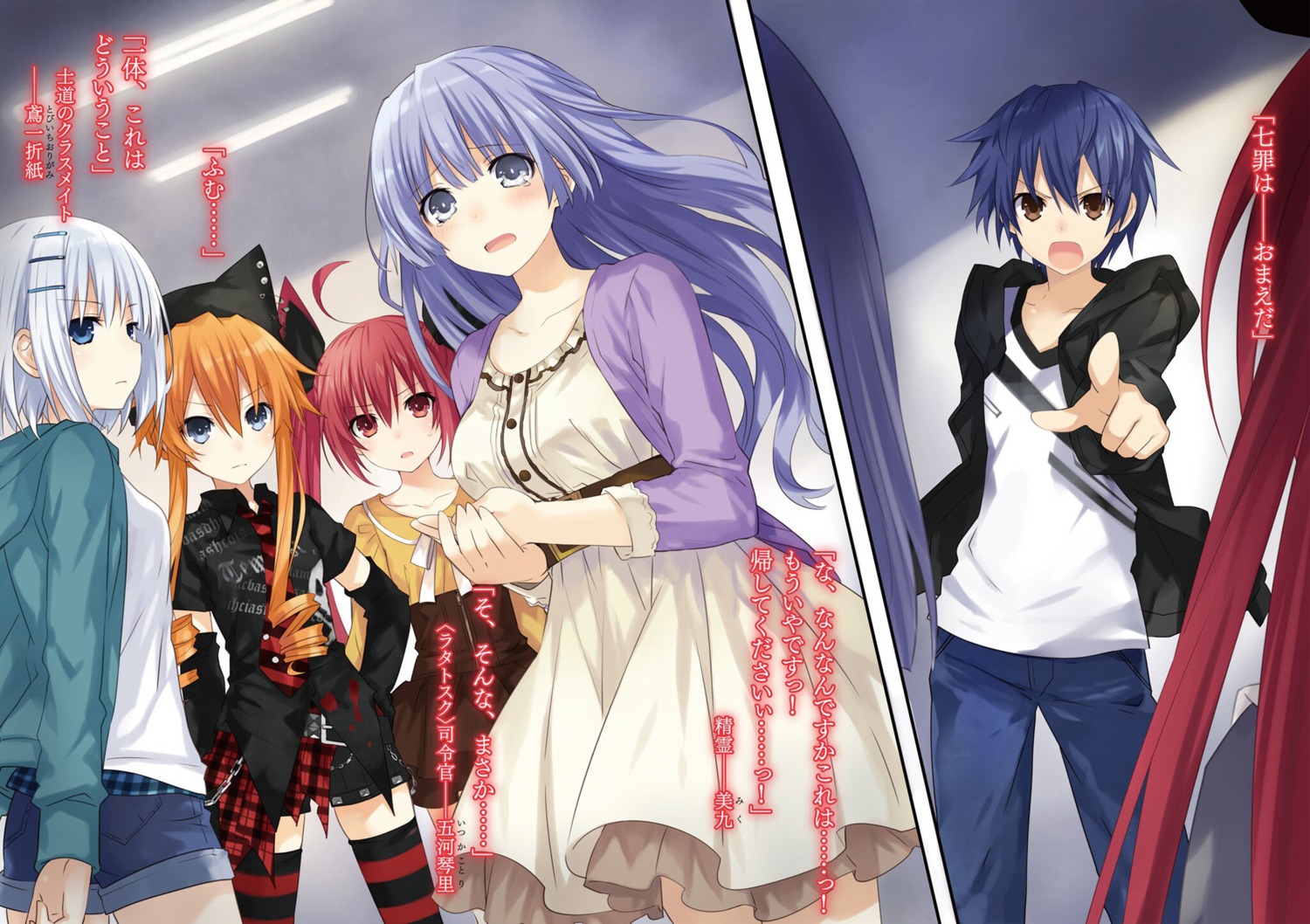 Date A Live Kotori And Shido